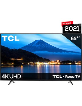 Pantalla TCL UHD Smart TV de 65 pulgadas 4K 65S443-MX con Roku TV